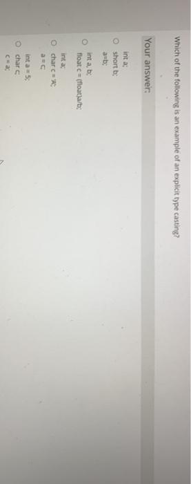 Solved The following piece of code has syntax errors in | Chegg.com