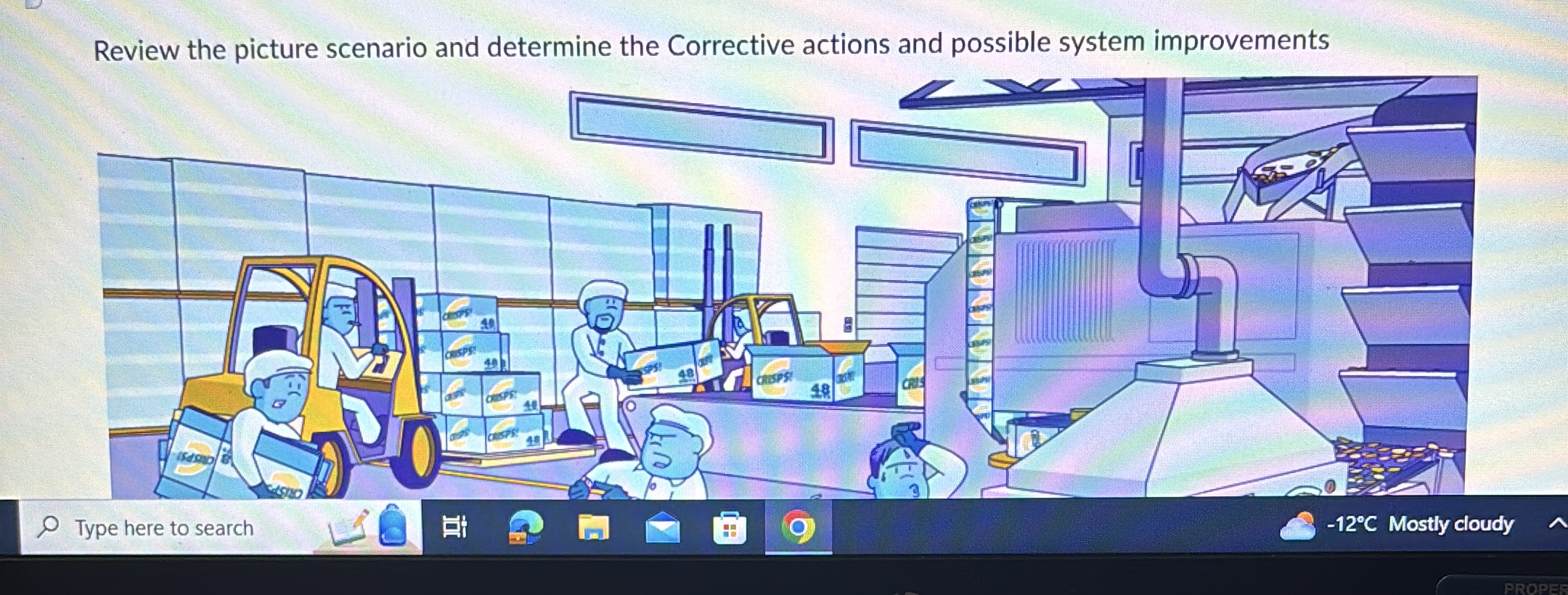 Solved Review the picture scenario and determine the | Chegg.com