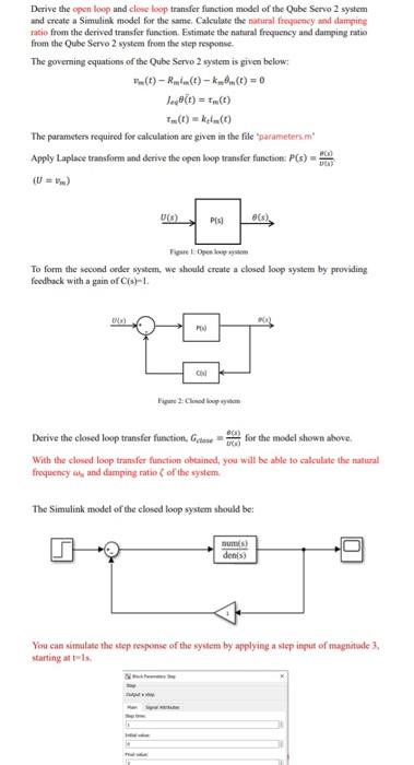 Solved Derive the open loop and clone loop transfer function | Chegg.com