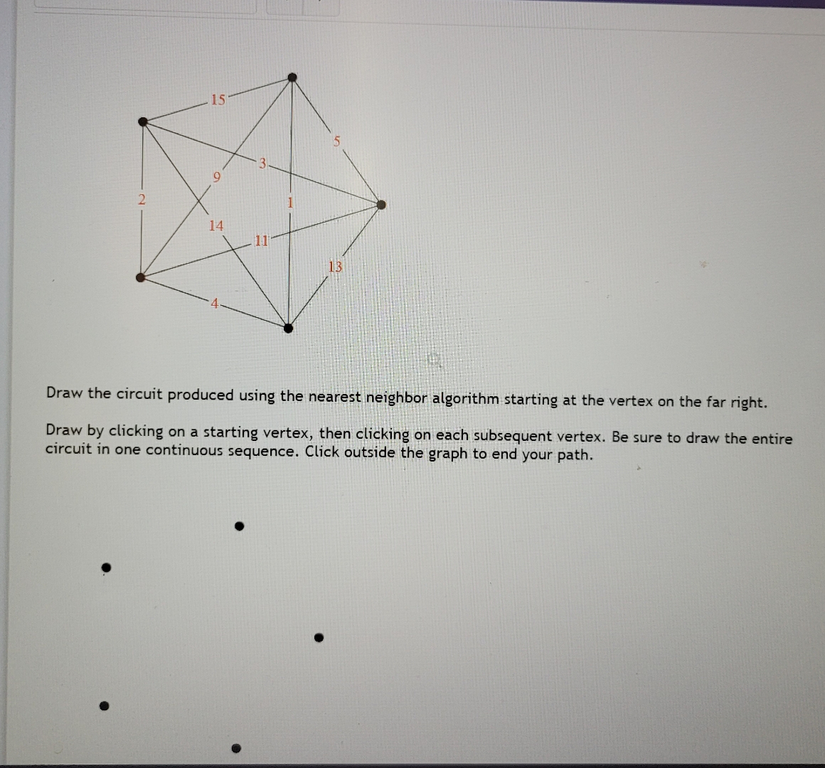 Solved Draw the circuit produced using the nearest neighbor | Chegg.com