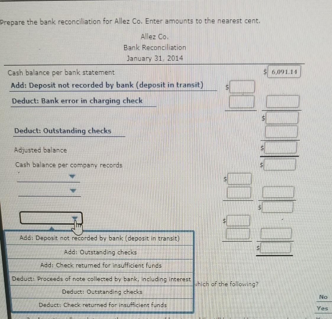 Solved Bank Reconciliation A bank reconciliation explains | Chegg.com
