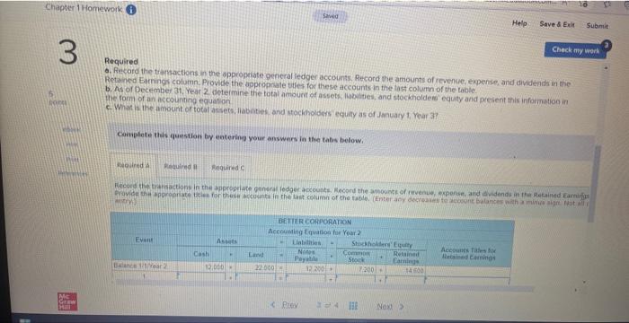 Solved Exercise 1.6A (Algo) Effect of transactions on | Chegg.com