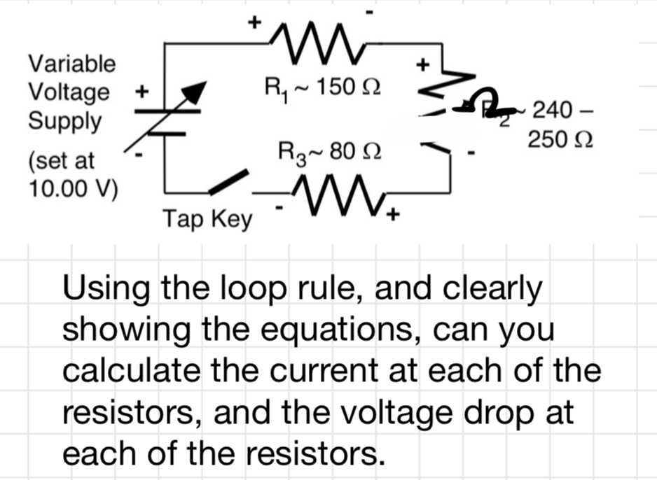 Solved Using the loop rule, and clearlyshowing and | Chegg.com Solved Using the loop rule, and clearlyshowing and | Chegg.com