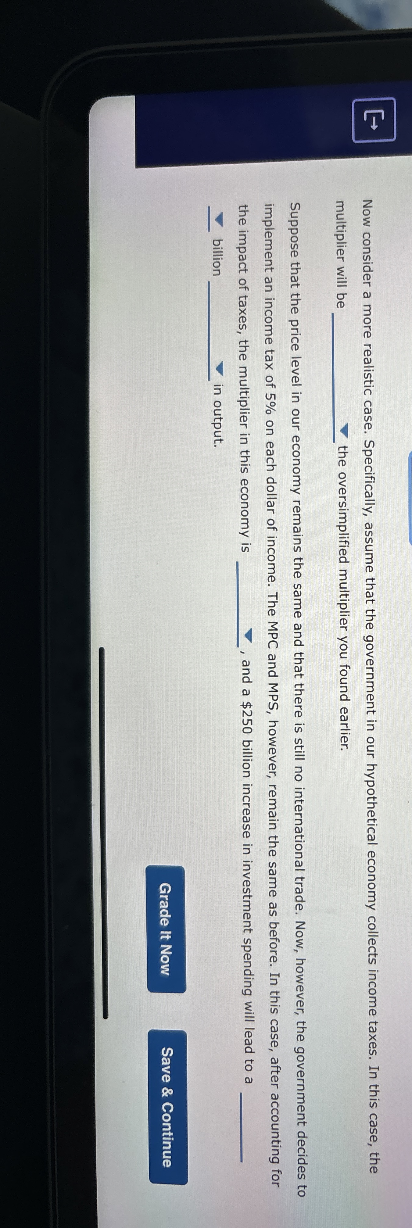 Solved Now consider a more realistic case. Specifically, | Chegg.com