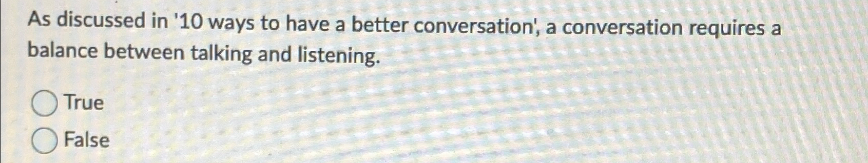 Solved As discussed in ' 10 ﻿ways to have a better | Chegg.com