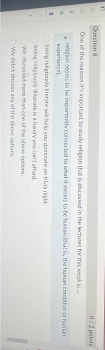 In the academic study of religion, religious rituals | Chegg.com