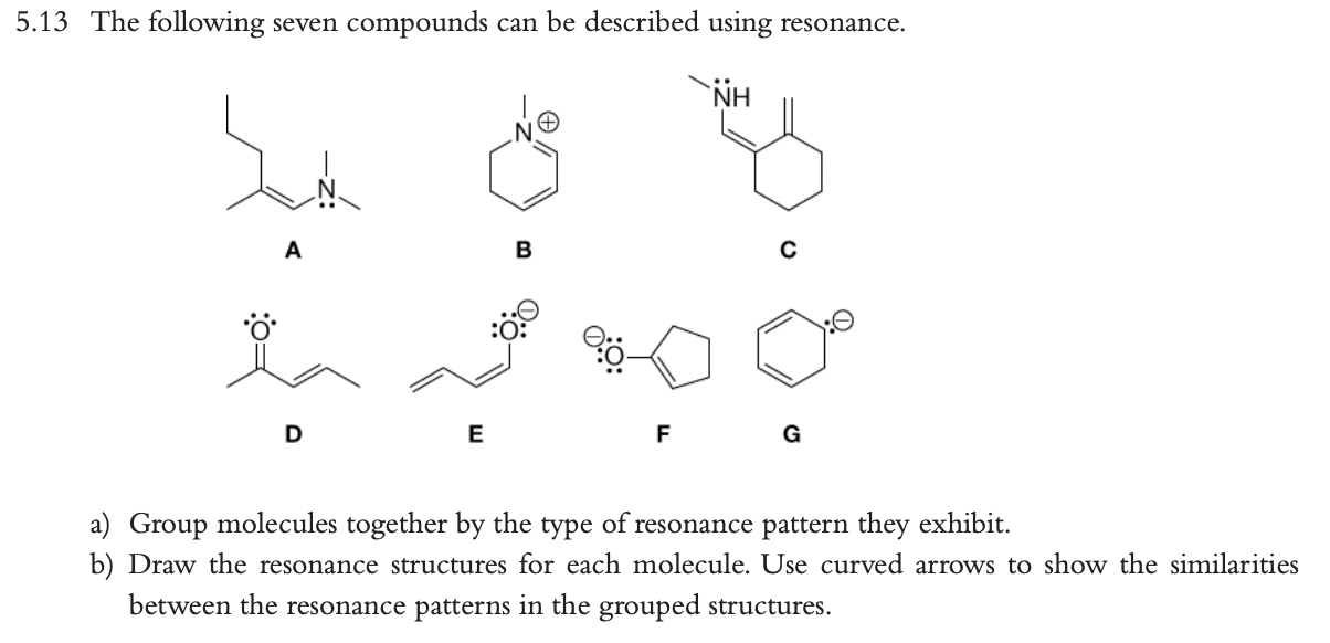 Solved by an EXPERT 5.13 ﻿The following seven compounds can be ...