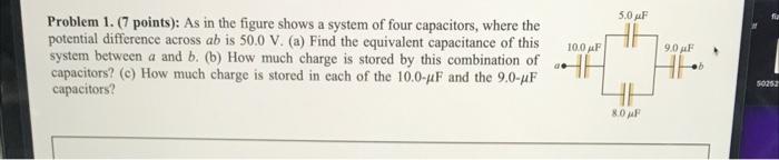 Solved Problem 1. (7 points): As in the figure shows a | Chegg.com