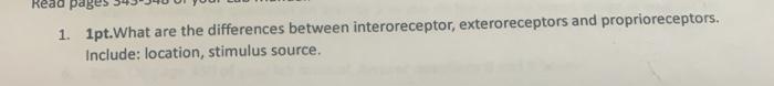 Solved Read pages 1. 1pt.What are the differences between | Chegg.com