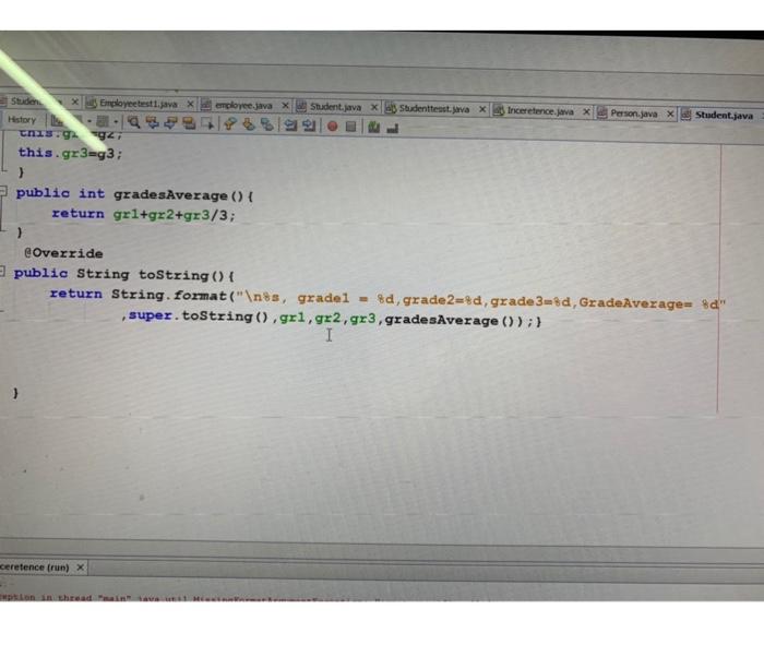 Solved import java.util. Formatter; public class Inceretence | Chegg.com