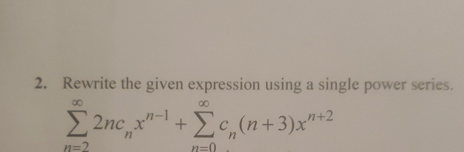 Solved Rewrite the given expression using a single power | Chegg.com