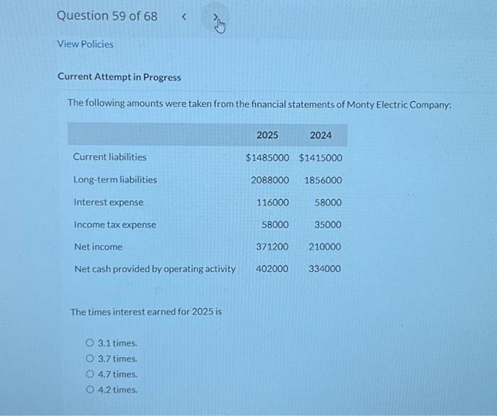 Solved Current Attempt in Progress The following amounts | Chegg.com