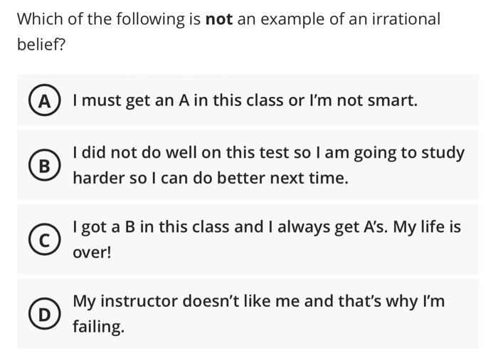 Solved Which of the following is not an example of an | Chegg.com