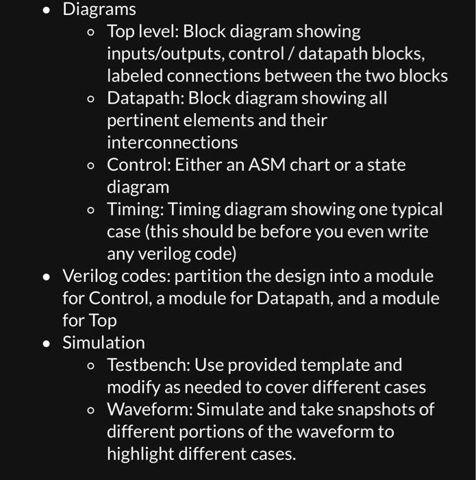Solved Project Name: Shift-\&-Add Multiplier Description | Chegg.com
