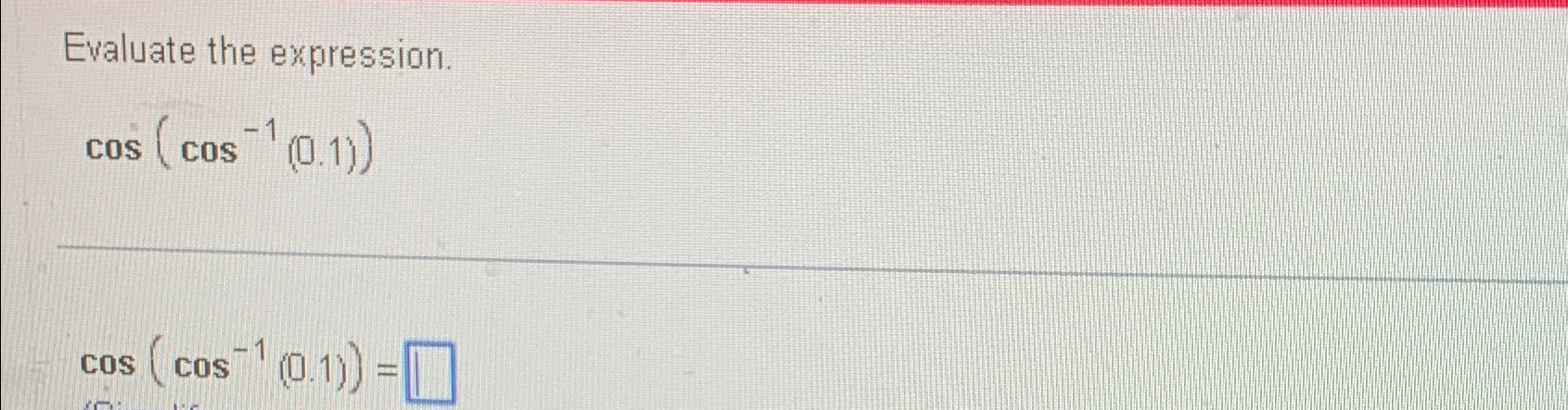 Solved Evaluate the | Chegg.com