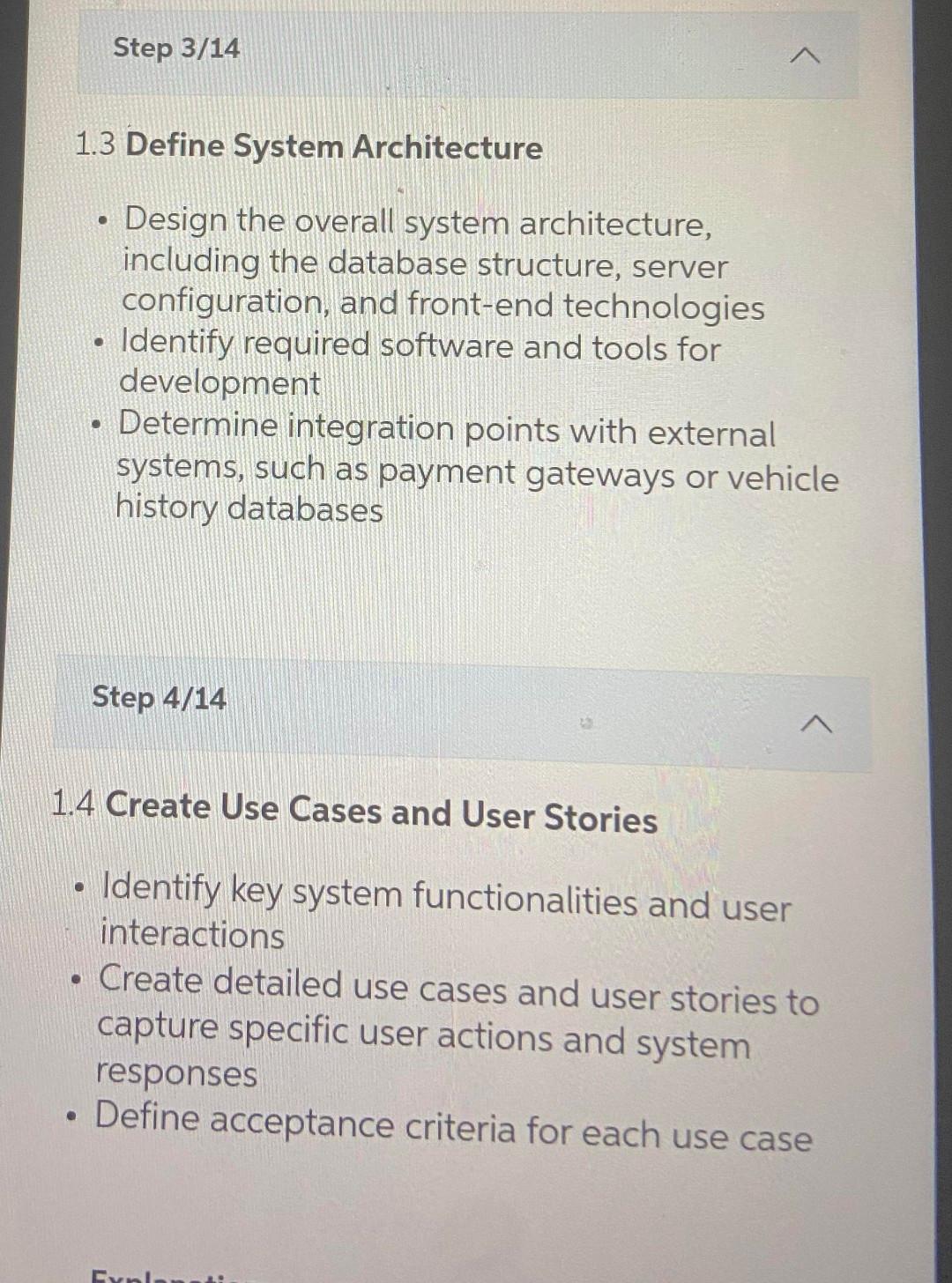Solved Assignment 3 is to create a Requirements Definition | Chegg.com