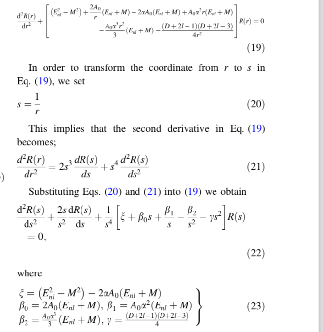 Solved How to solve Equation No. 21 ﻿from Equation No. 19 | Chegg.com