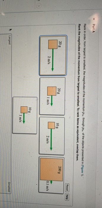 Solved Part A Rank in order, from largest to smallest, the | Chegg.com