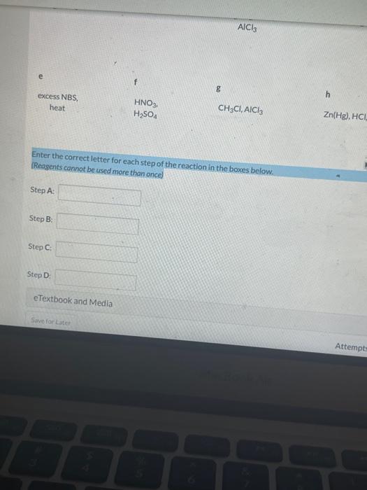 Solved Current Attempt in Progress Identify the reagents | Chegg.com
