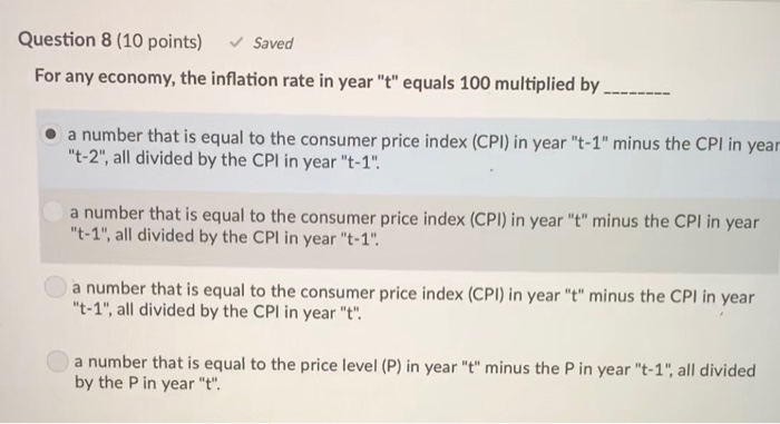 Solved Question 1 (10 points) Saved Which of the following | Chegg.com Solved Question 1 (10 points) Saved Which of the following | Chegg.com