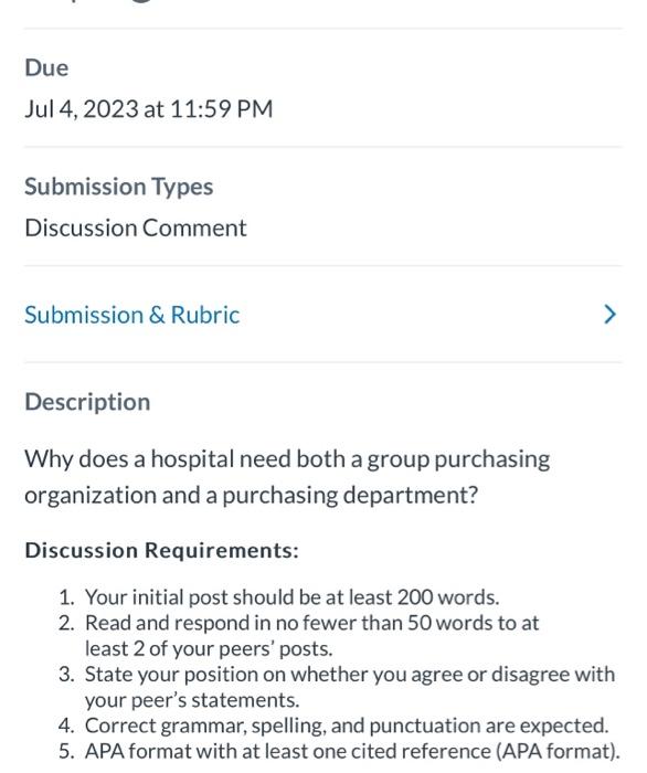 Solved Due Jul 4,2023 at 11:59 PM Submission Types | Chegg.com