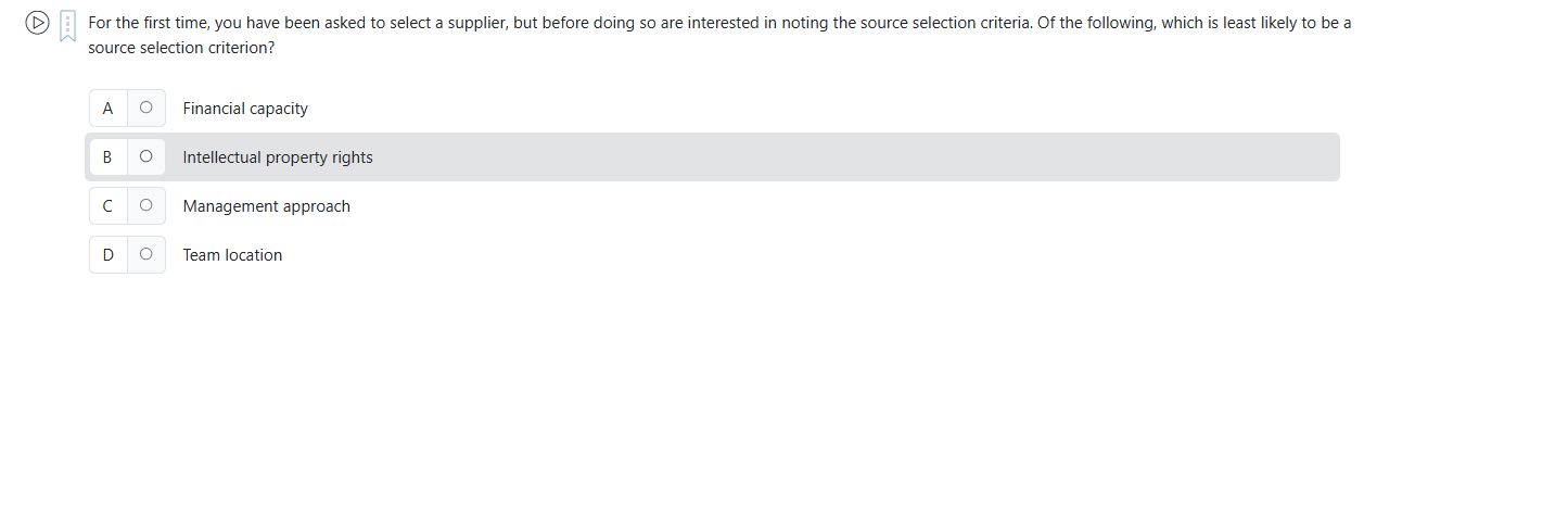 Solved For the first time, you have been asked to select a | Chegg.com