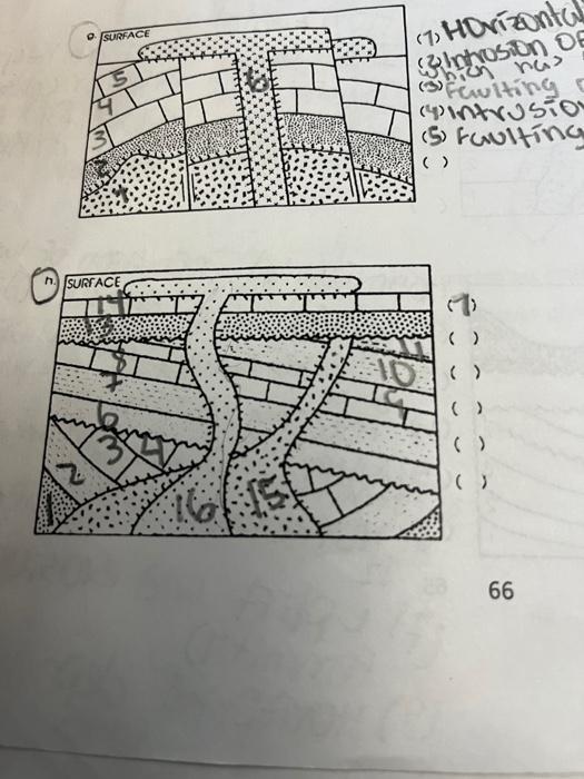 Solved Step 1: Deposition of sedimentary strata Step 2: | Chegg.com