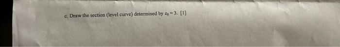 Solved f(x,y)=x2+y2+2c. Draw the section (level curve) | Chegg.com