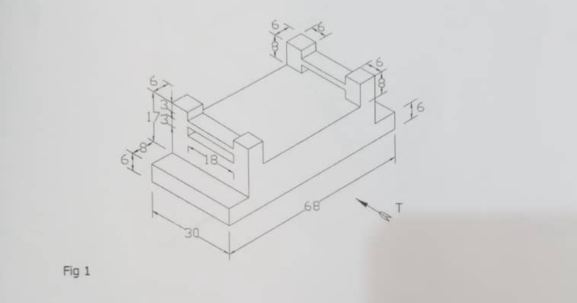 Solved Using first angle projection, produce the | Chegg.com