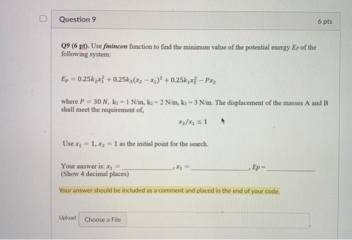 Solved SOLVE USING MATLAB ONLY. provide entire script SOLVE | Chegg.com Solved SOLVE USING MATLAB ONLY. provide entire script SOLVE | Chegg.com