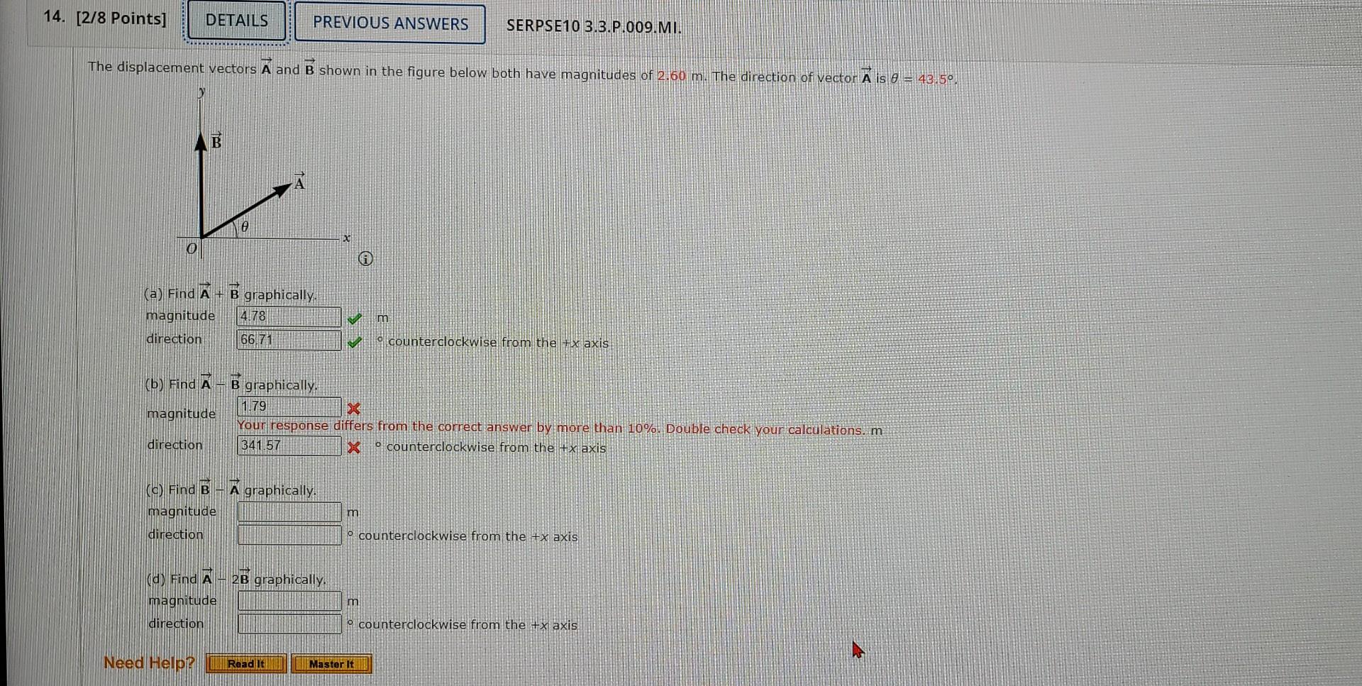 Solved a little stuck on this problem a detailed | Chegg.com