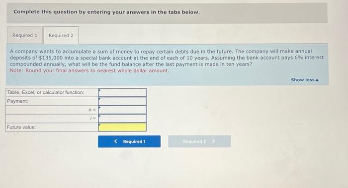 Solved Exercise 5-15 (Algo) Future and present value [LO5-3, | Chegg.com