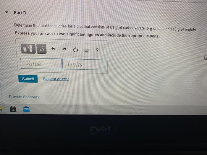 Solved Part C Determine the kilocalories in one can of cola | Chegg.com