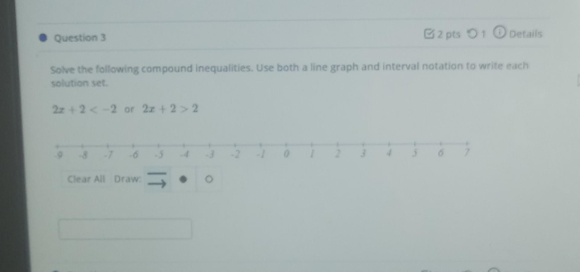 Solved Solve the following compound inequalities. Use both a | Chegg.com