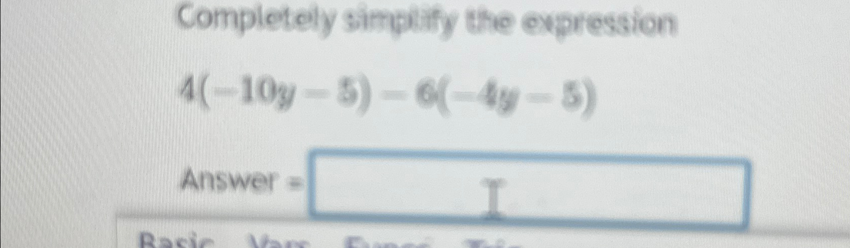 Solved Completely simplify the | Chegg.com