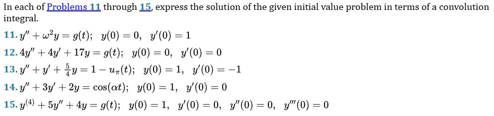 Solved In ﻿each of ﻿Problems 11 ﻿through 15 , ﻿express the | Chegg.com