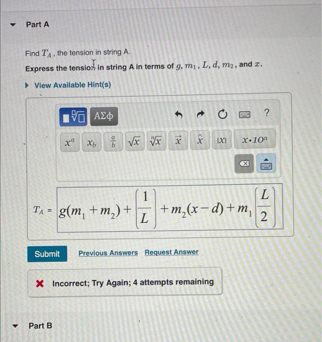 Solved A rigid, uniform, horizontal bar of mass m₁ and | Chegg.com