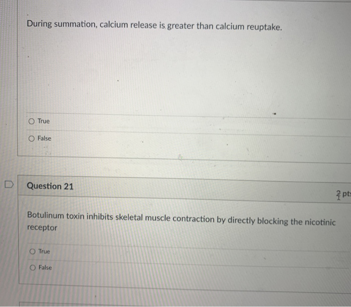 Solved During summation, calcium release is greater than | Chegg.com