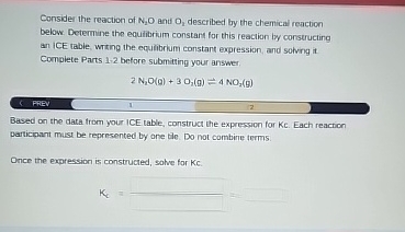 Solved Question 24 ﻿of 29Consider the reaction of N2O ﻿and | Chegg.com