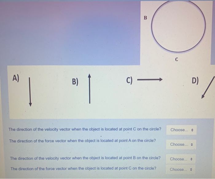 An object is moving in a counter-clockwise direction | Chegg.com