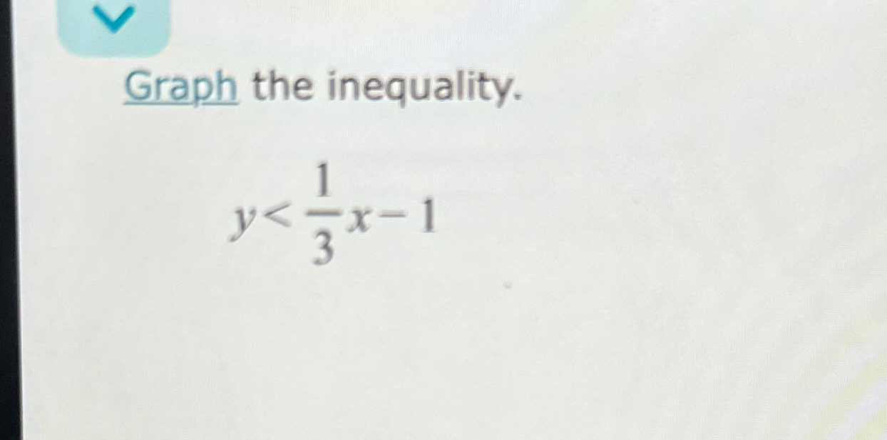 Solved Graph the inequality.y