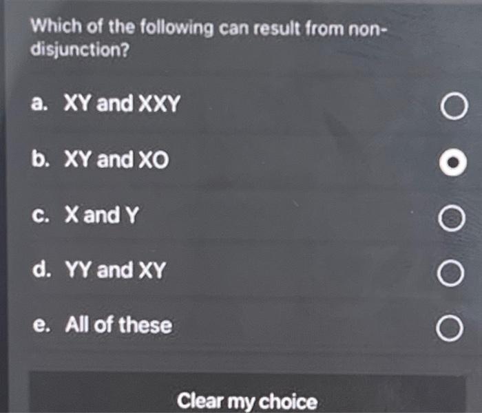 Solved Which of the following can result from | Chegg.com