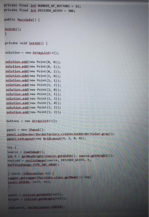 Solved package com.zetcode; I import java.awt.Border Layout: | Chegg.com