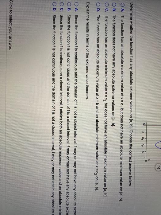 Solved Determine from the given graph whether the function | Chegg.com