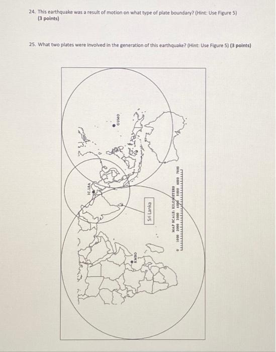 Solved Exercise 3: Locating Earthquake Epicenters Using the | Chegg.com