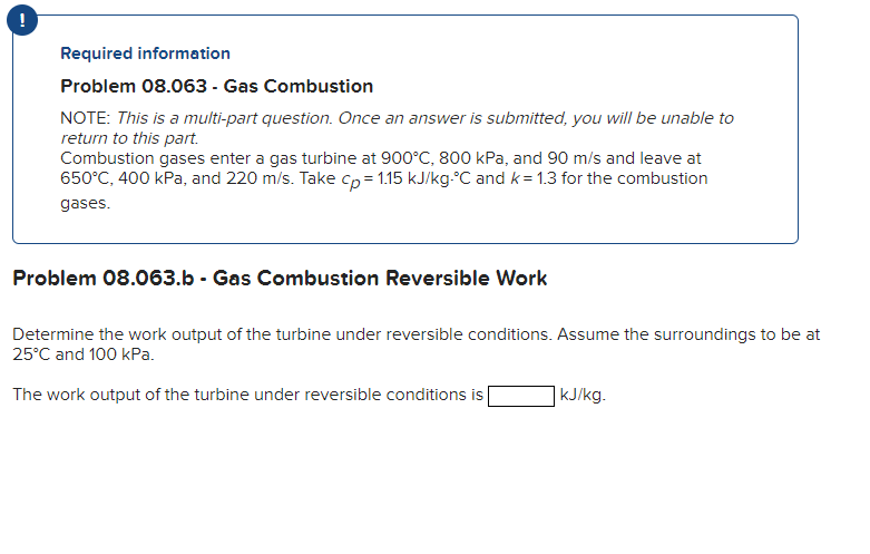 Solved !Required informationProblem 08.063 - ﻿Gas | Chegg.com