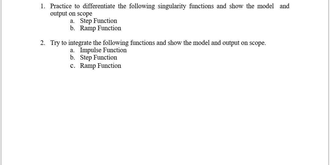 Solved 1. Practice to differentiate the following | Chegg.com