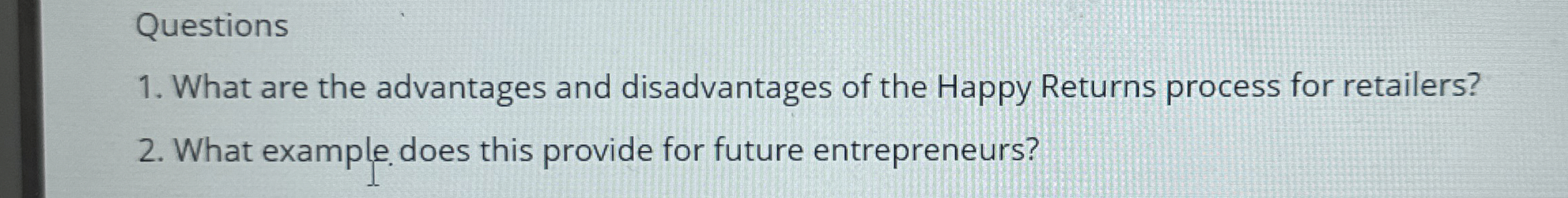 Solved Questions1.What are the advantages and disadvantages | Chegg.com