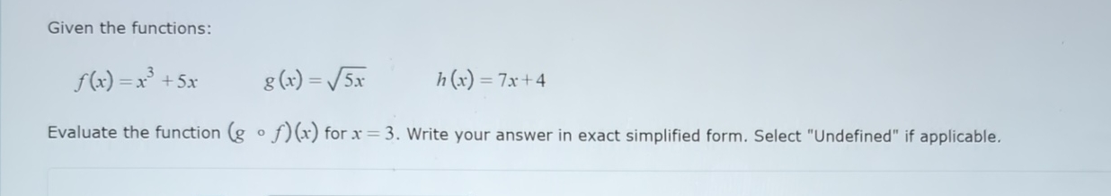 Solved Given the | Chegg.com