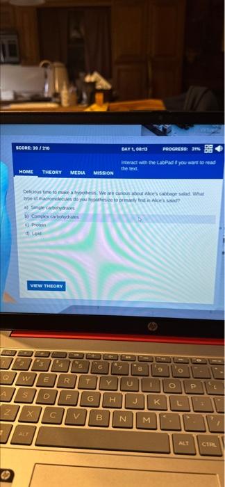 Solved 1 Q A Z SCORE: 20/ 210 HOME THEORY MEDIA MISSION 2 | Chegg.com